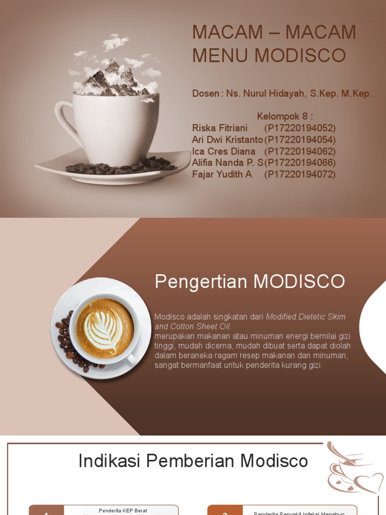 Kel.8 Macam Modisco | PDF