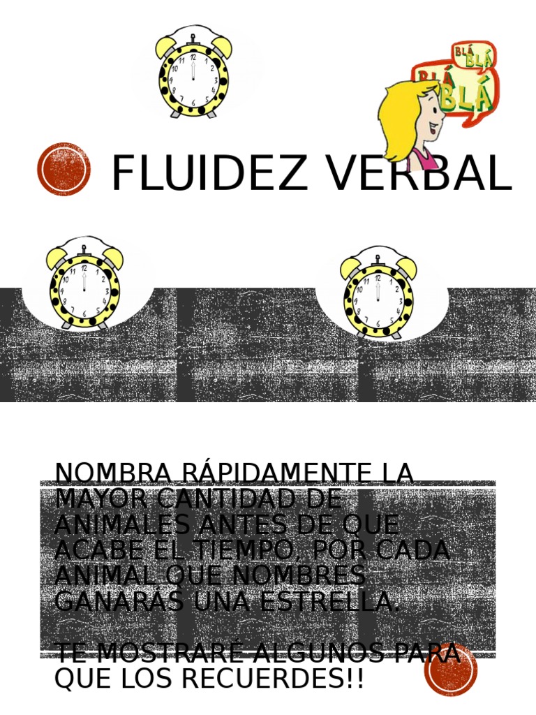 Fluidez Verbal | PDF