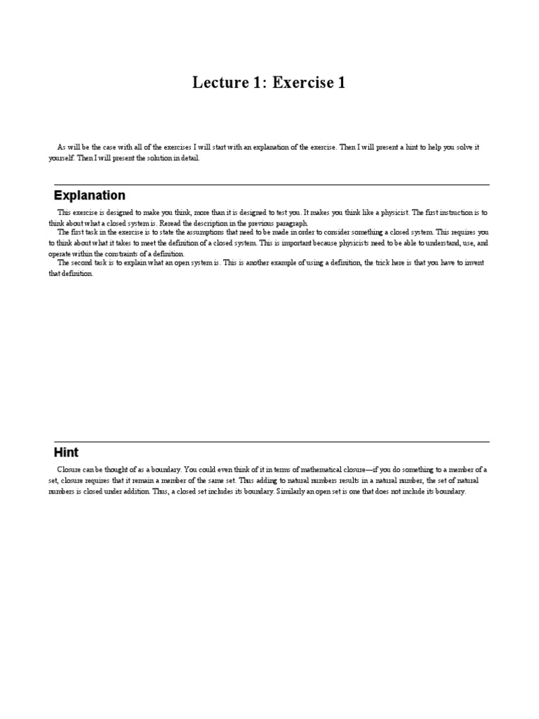 Understanding Closed and Open Systems | PDF