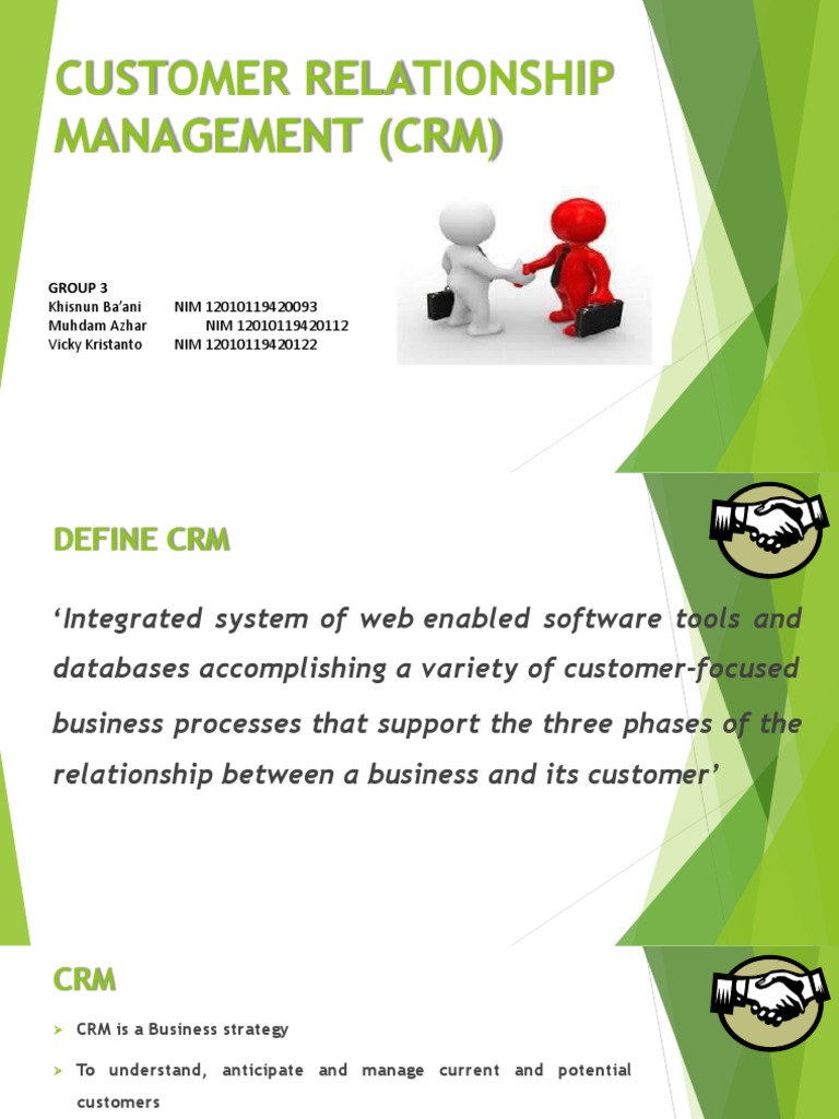 Customer Relationship Management Process Ppt