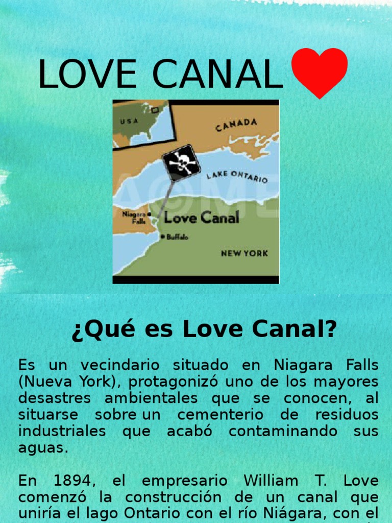 Desastre Ambiental en Love Canal | PDF | Vertedero | Contaminación