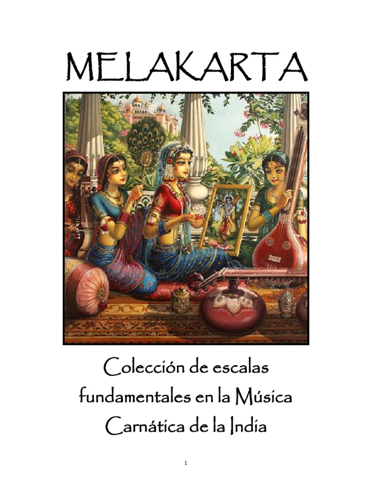 Melakarta - Escalas Musicales Carnaticas Indias | Download Free PDF ...
