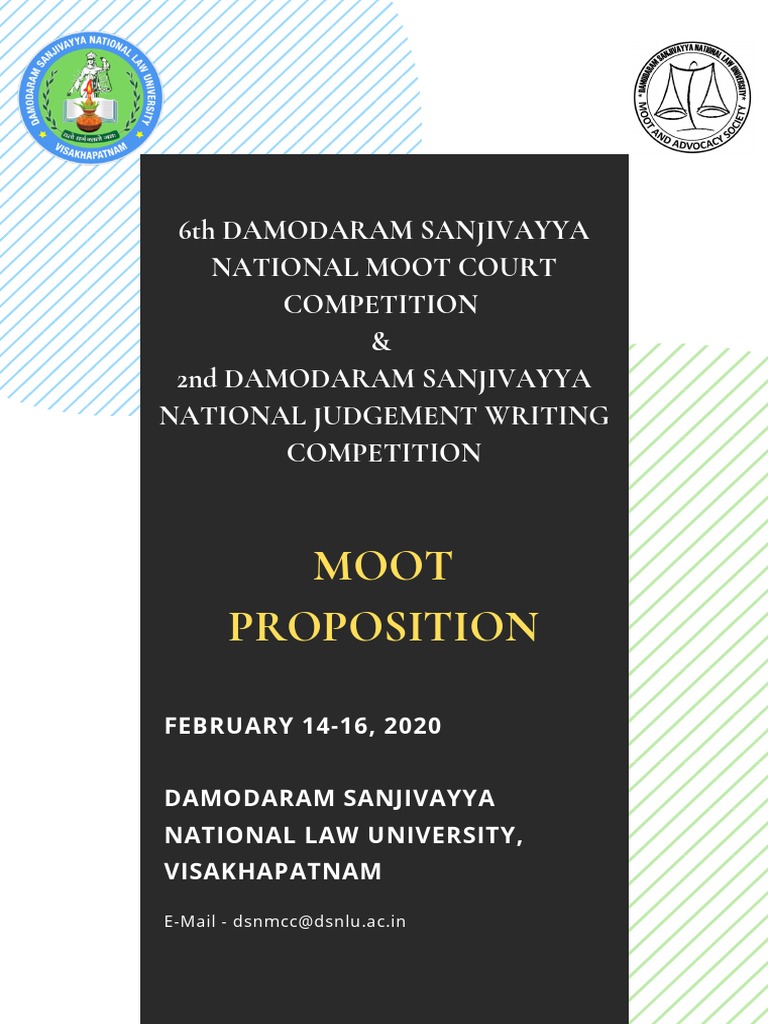 Moot-Proposition DSNMCC20 | PDF | Online Shopping | E Commerce