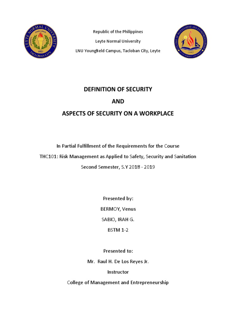 Workplace Security REVISED | PDF | Information Security | Access Control