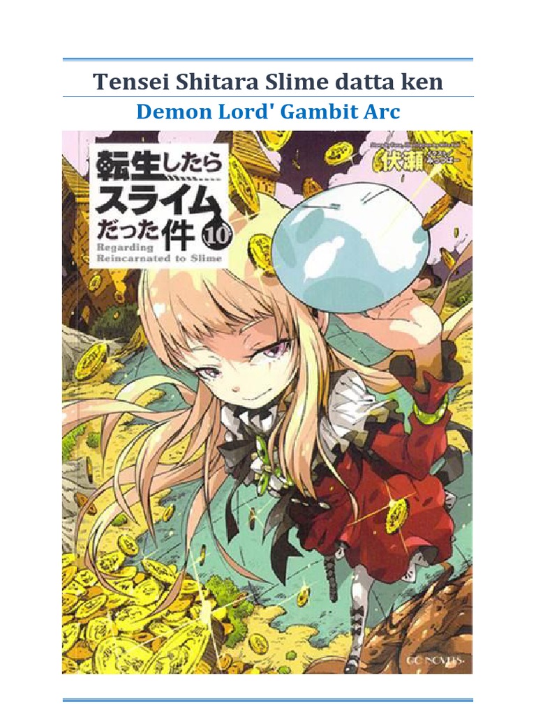 Tensei Shitara Slime Datta Ken 07 - Demon Lord' Gambit Arc PDF | PDF