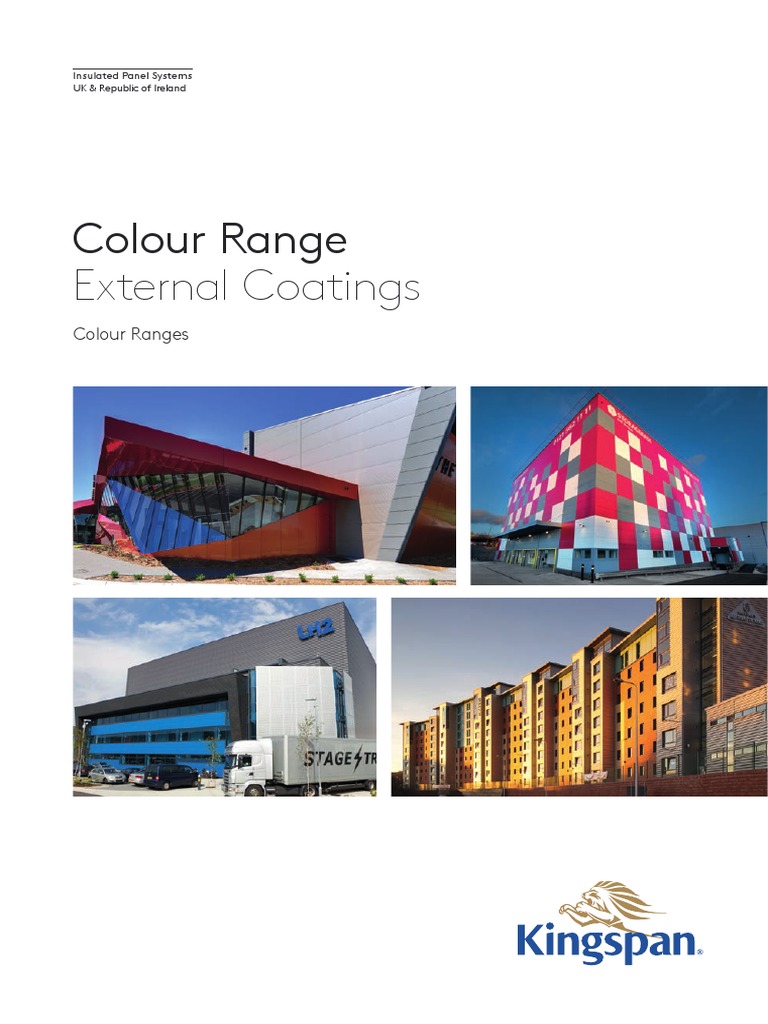 Kingspan External Colour & Coating Brochure 082017 UK EN PDF | PDF ...