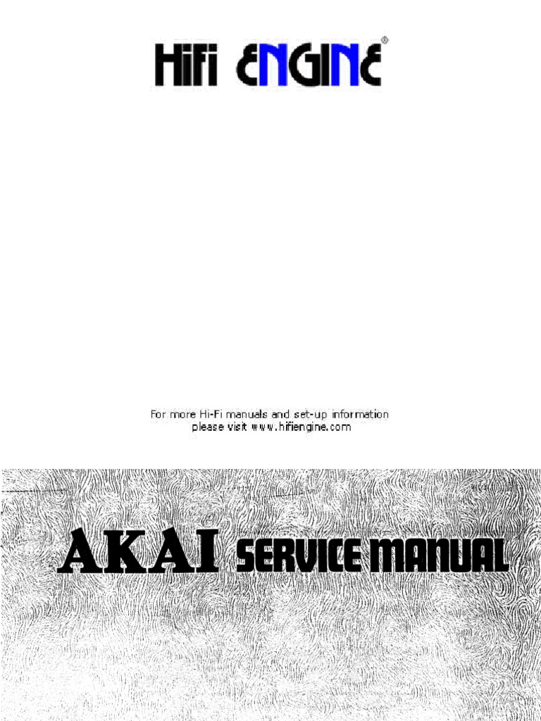 Akai AM-U06 Service Manual PDF | PDF
