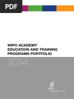 List of Courses WIPO Academy 2025 Session 1 TISCs | PDF | World ...
