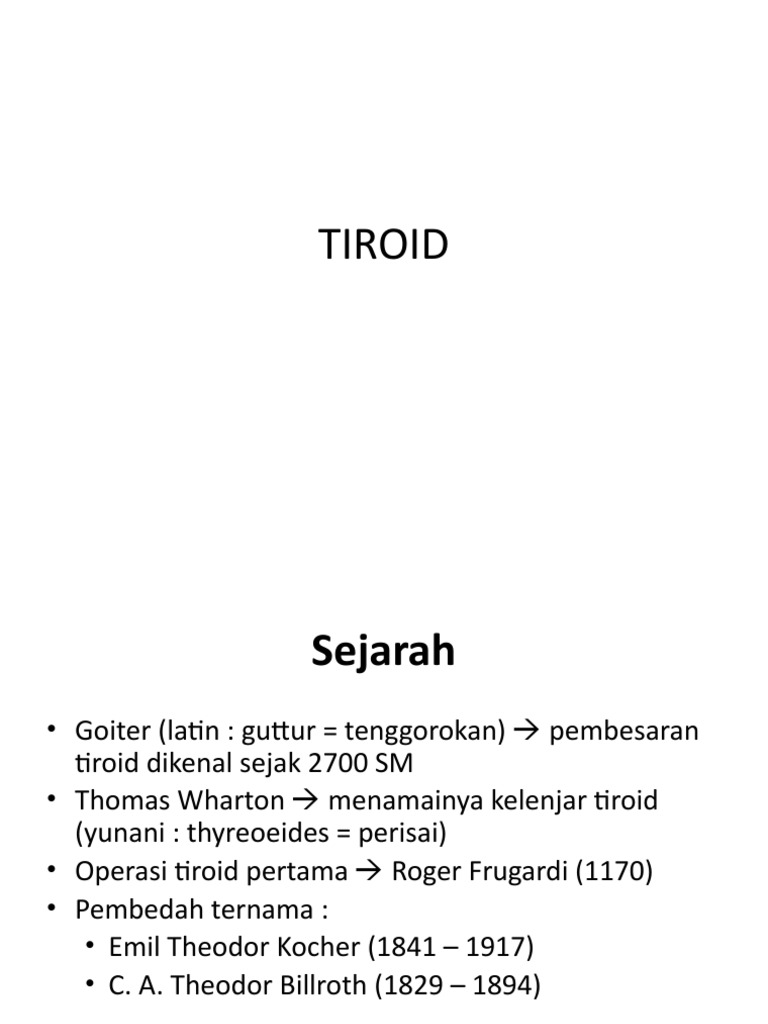 TIROID | PDF