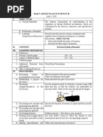 Semi-Detailed Lesson Plan in Science 10 | PDF | Biological Evolution ...