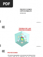 Dibujo Técnico Proyecciones Isometricas | PDF | Perspectiva (Gráfica ...