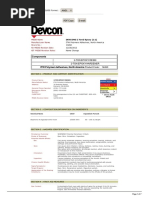 Spic and Span Disinfectant Cleaner SDS | PDF | Occupational Safety And ...