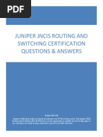 Juniper Cheat Sheet | PDF | Computer File | Computer Data Storage