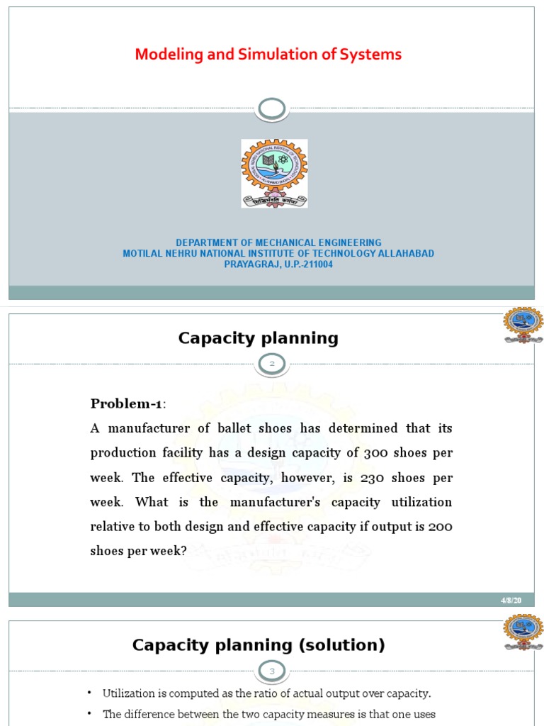 2 - Modeling and Simulation | PDF | Inventory | Production And Manufacturing
