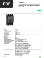 Merlin Gerin Compact NS400 N Data Sheet | PDF | Alternating Current | Electrical Network