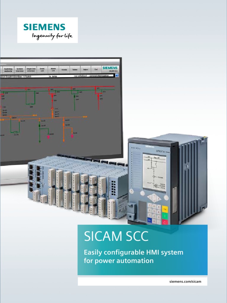 Sicam SCC: Easily Configurable HMI System For Power Automation | PDF | Automation | Scada