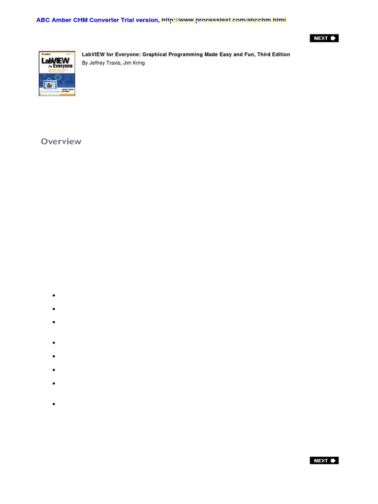 Jeffrey Travis - LabVIEW For Everyone - Graphical Programming Made Easy and Fun-Prentice Hall ...