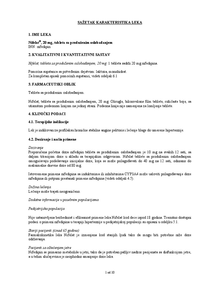 Nifelat Uputstvo | PDF