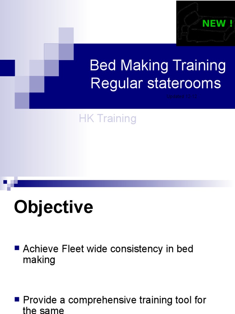 Bed Making Procedures and Techniques | PDF | Bed | Pillow