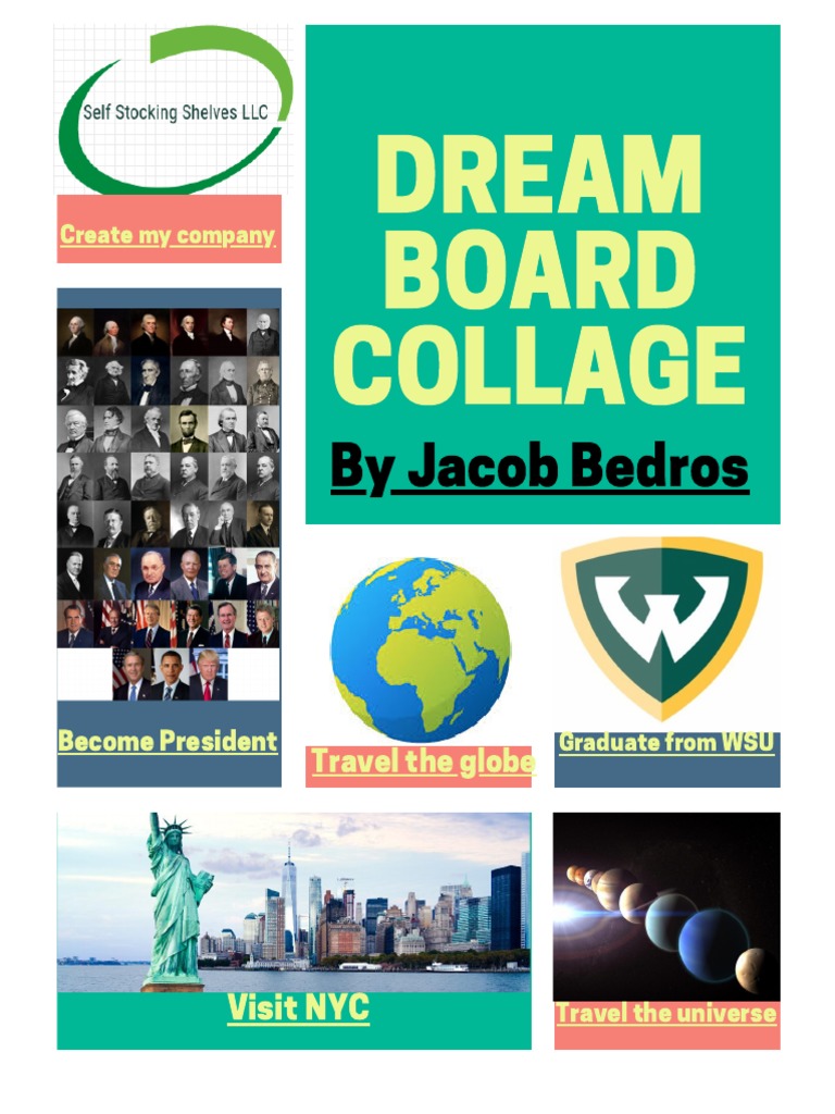 Canva Dream Board Collage | PDF
