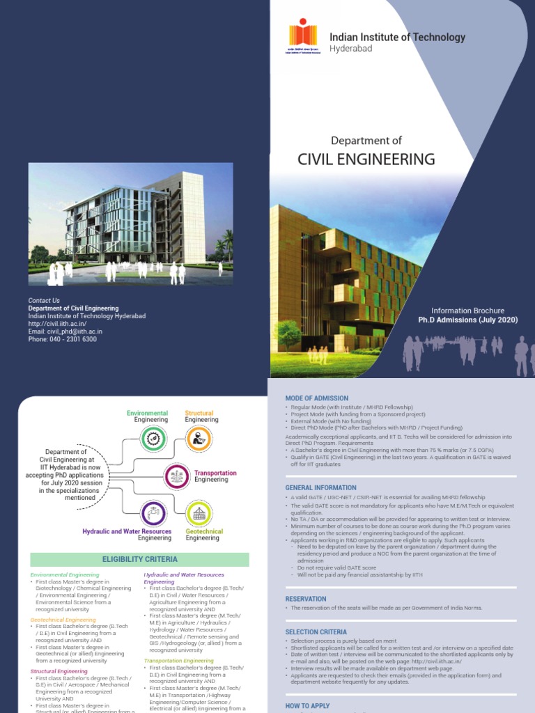 CE PHD Brochure July 2020 | PDF | Doctor Of Philosophy | Vocational ...