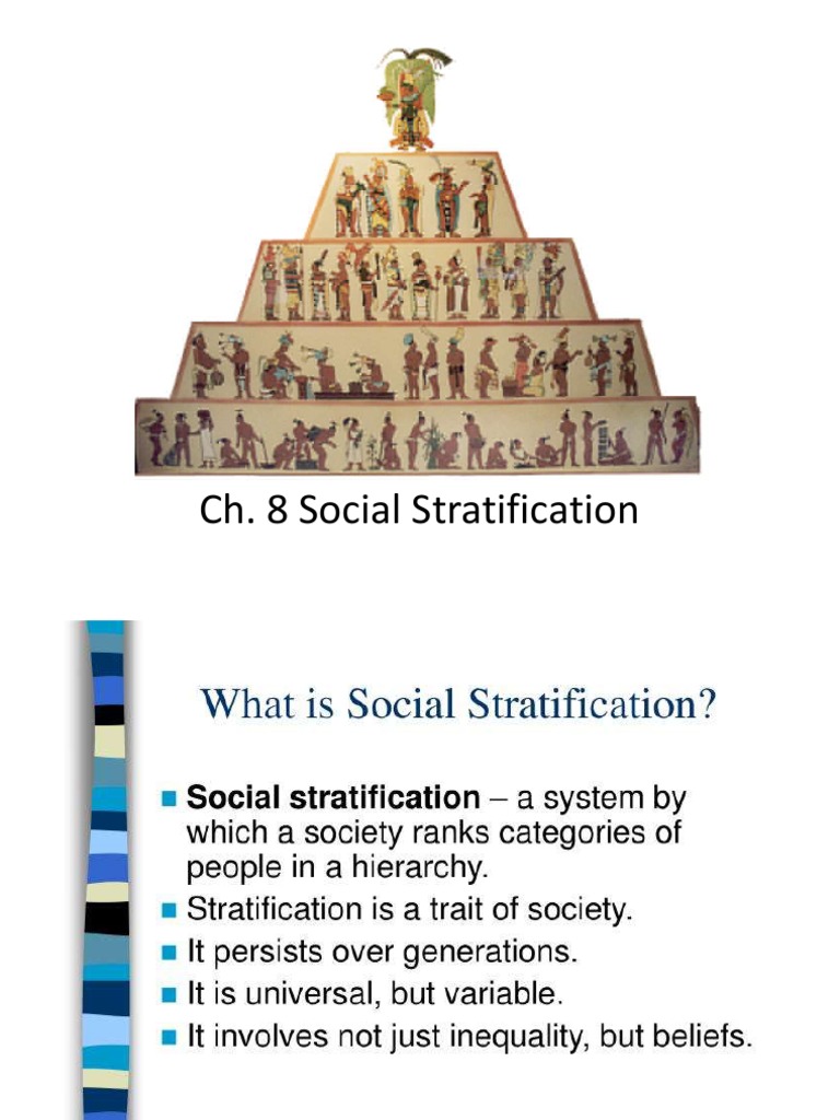 Ch. 8 Social Stratification | PDF | Social Stratification | Wealth