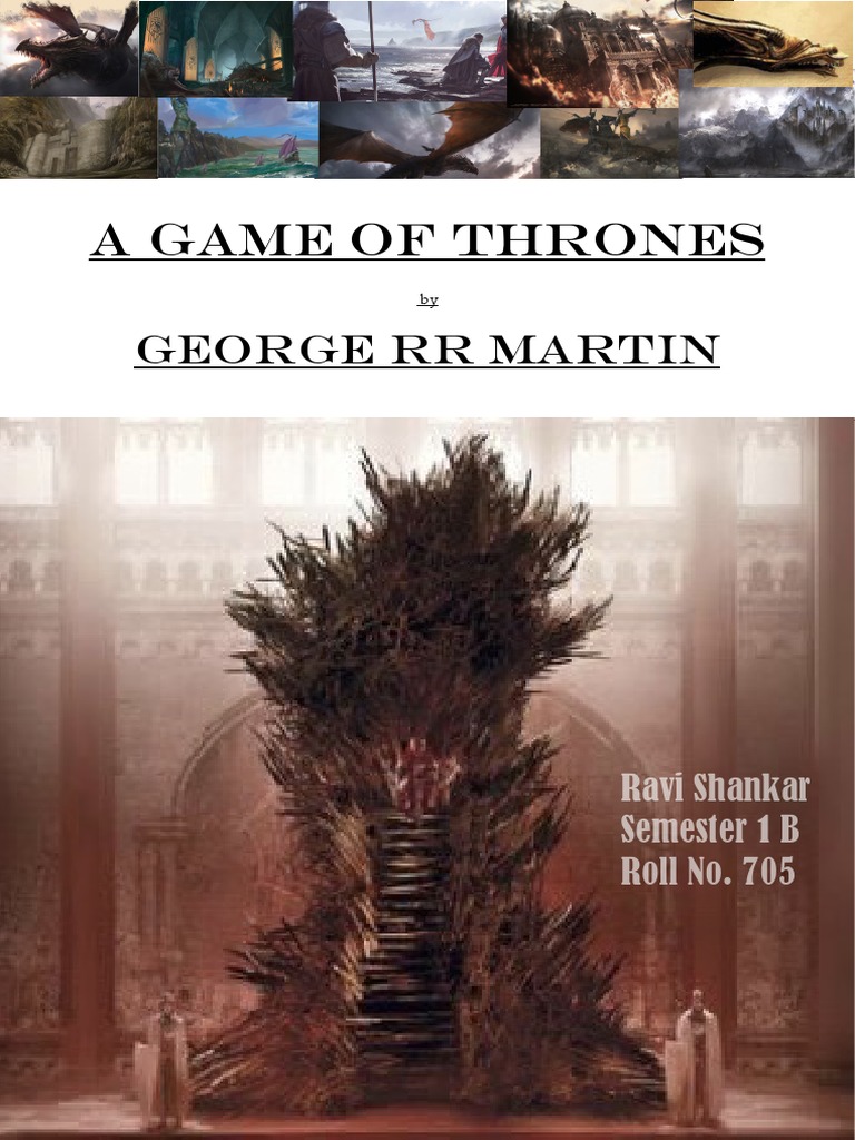 A Game of Thrones: George RR Martin | PDF | World Of A Song Of Ice And ...