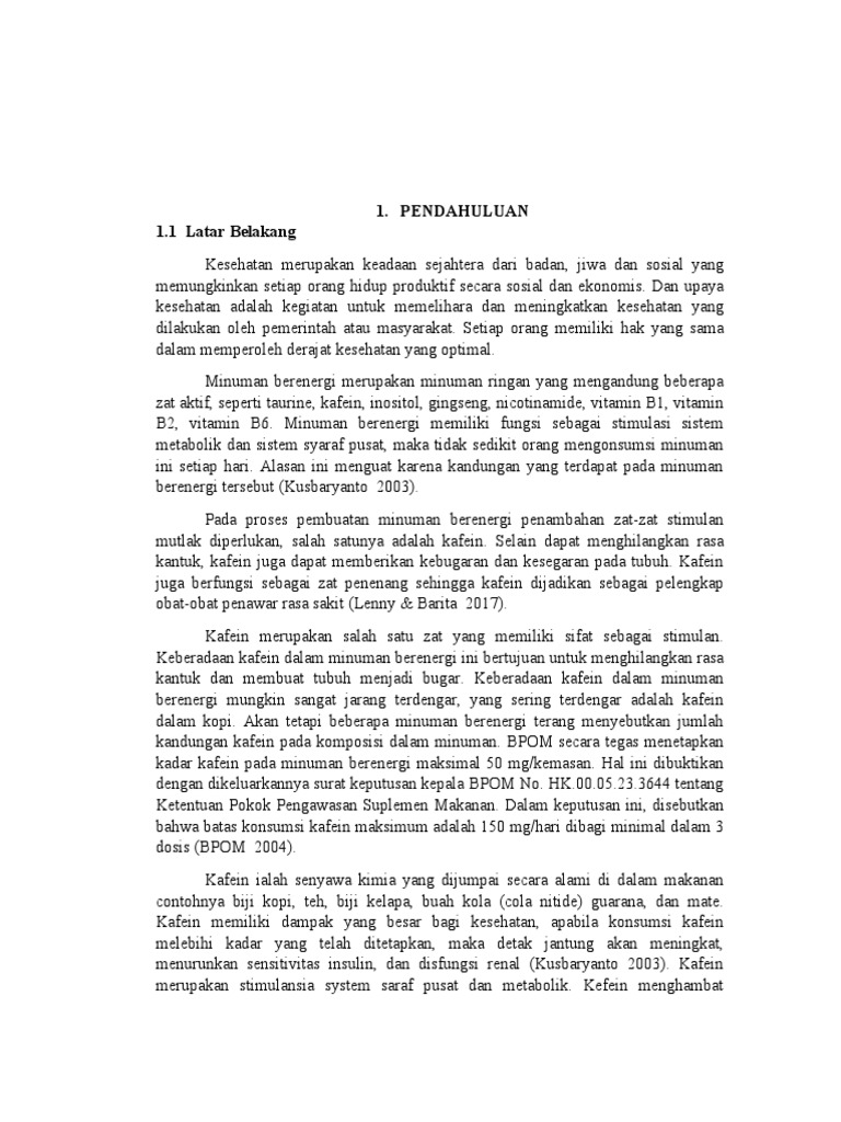 Penentuan Kadar Kafein Dengan HPLC | PDF Penentuan Kadar Kafein Dengan HPLC | PDF