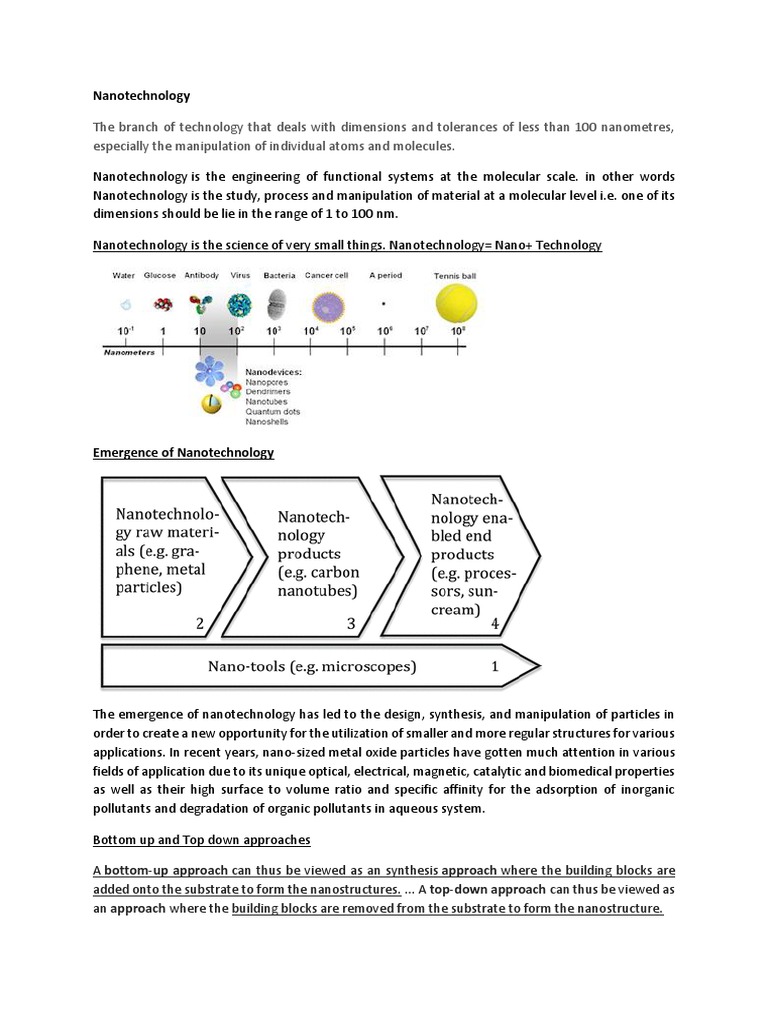 Nanotechnology: Engineering at the Molecular Scale | PDF ...