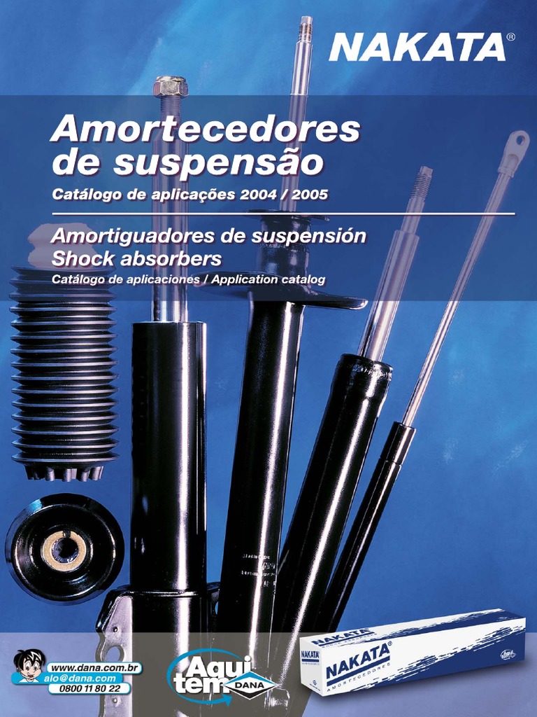 NAKATA Amortecedores 2004 | PDF | Tecnología de vehículos | Partes de ...
