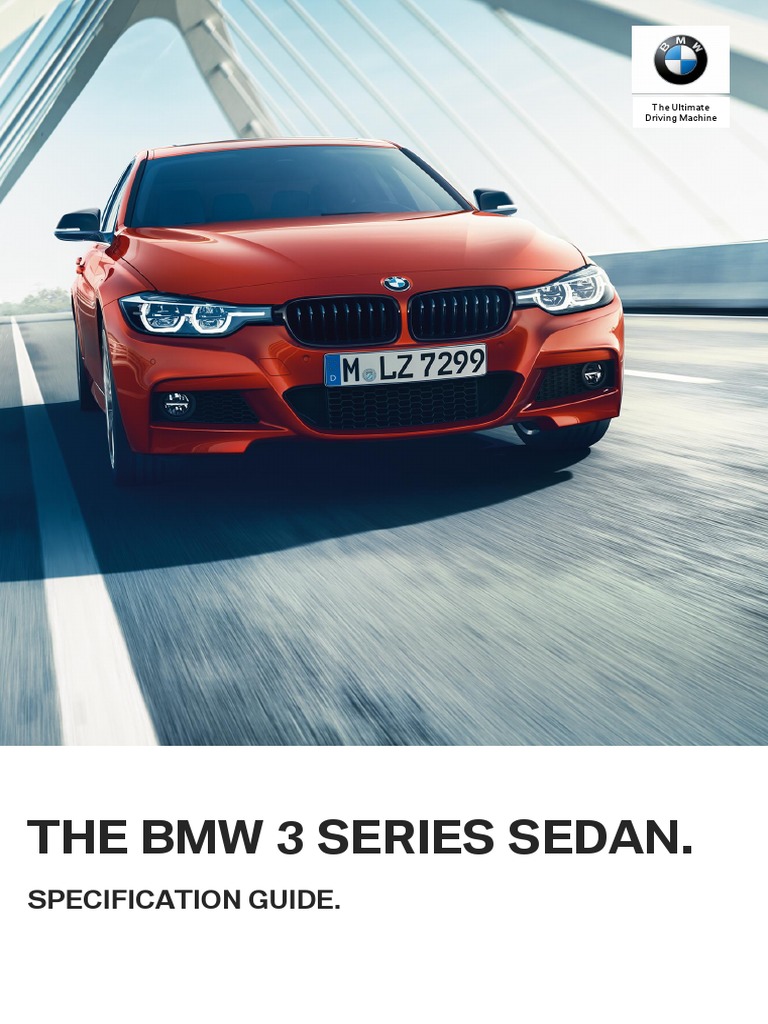BMW 3 Series Sedan Specs | PDF | Fuel Economy In Automobiles | Emission ...