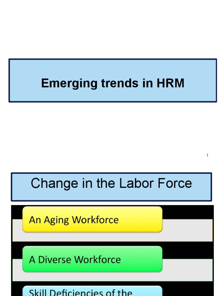 HRM Emerging Trends | PDF