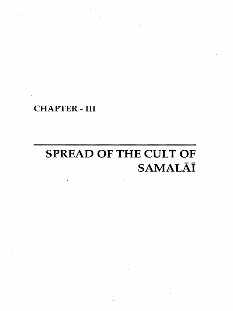 Spread of The Cult of Samalai PDF | PDF | Jainism | Religion And Belief