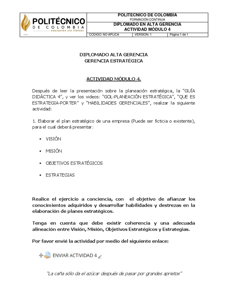 Actividad 4 MODULO 4 PDF | PDF