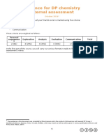 Chemistry IA Structure Guide 2025 | PDF | Experiment | Uncertainty