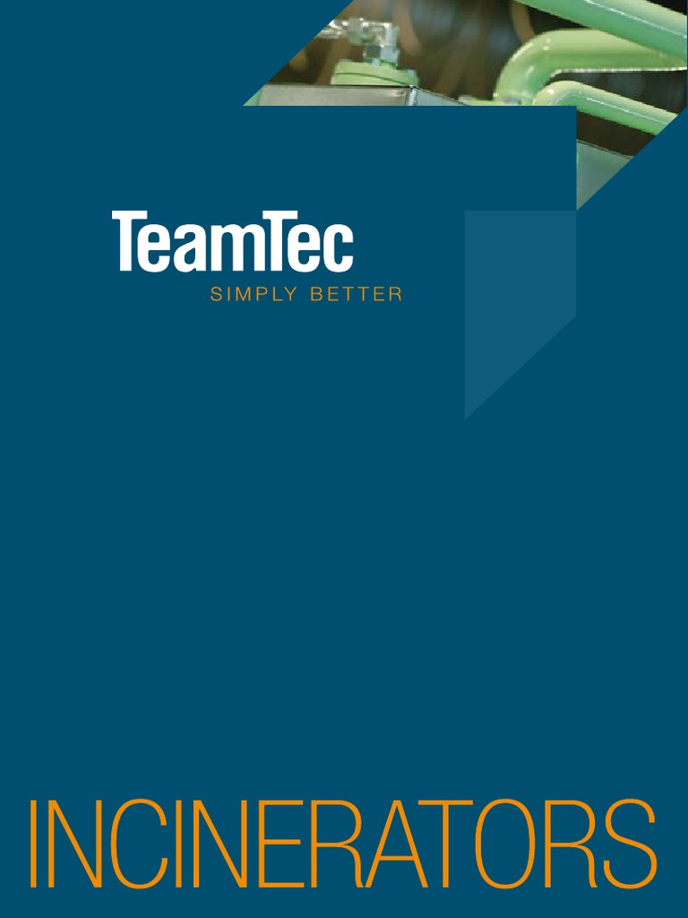 TeamTec Marine Incinerator Overview | PDF | Incineration | Diesel Engine