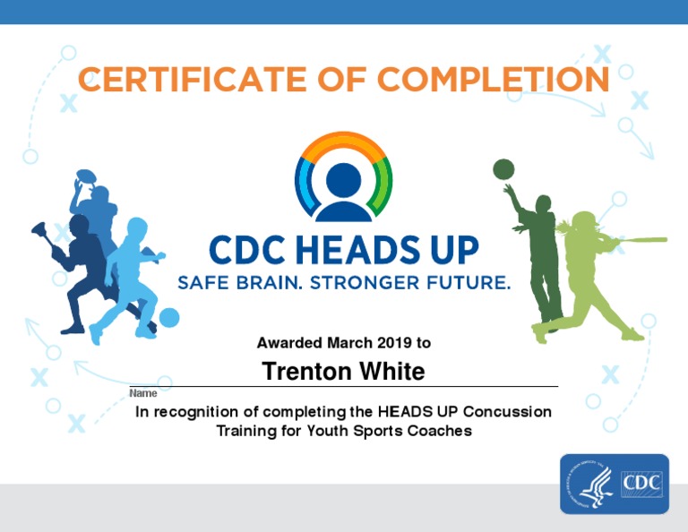 256 Concussion Certificate | PDF