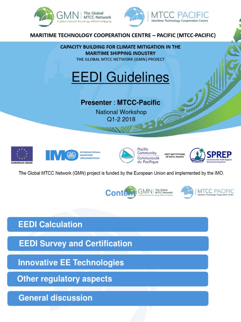 Click To Edit Master Title Style: EEDI Guidelines | PDF | Fuel Oil ...