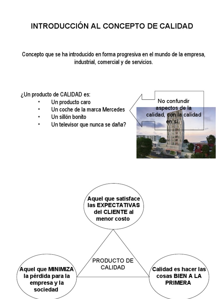 Presentación de Calidad | PDF | Gestión de la calidad | Calidad (comercial)