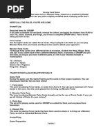 Rules For The Game of PIT | PDF | Playing Cards | Toys