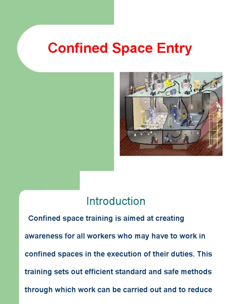 Confined Space Entry Safety Guidelines | PDF | Atmospheric Entry ...