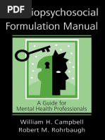 5Ps Formulation | PDF | Substance Abuse | Mental Disorder