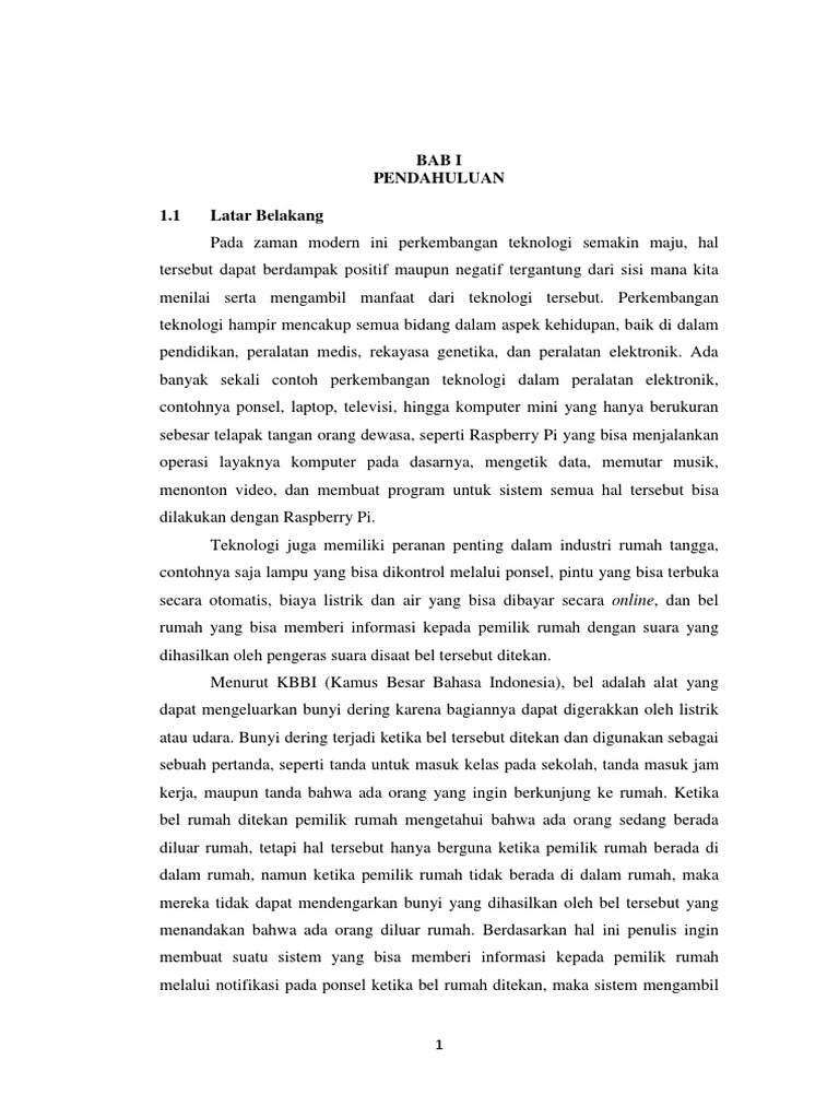 Smart Doorbell System | PDF