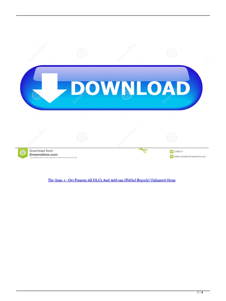 The Sims 4 Get Famous All DLCs and Addons FitGirl Repack Unlimited Gems ...