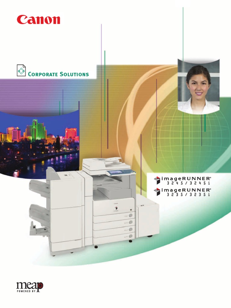 Brochure Canon Ir3235 PDF | PDF | Computer Network | Image Scanner
