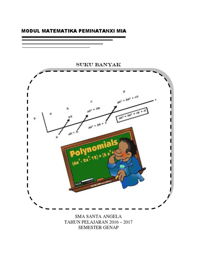 Modul Polinomial PDF | PDF