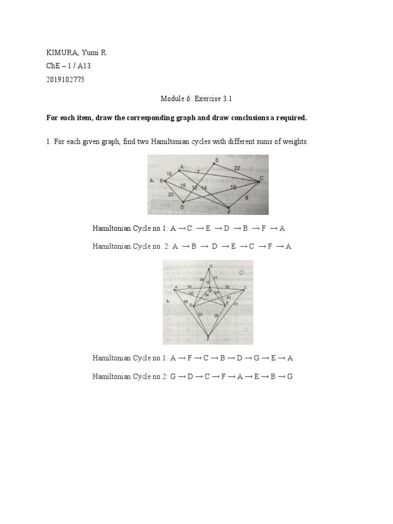 Exercise (Mod6) 3.1 - Kimura | PDF | Algorithms And Data Structures ...