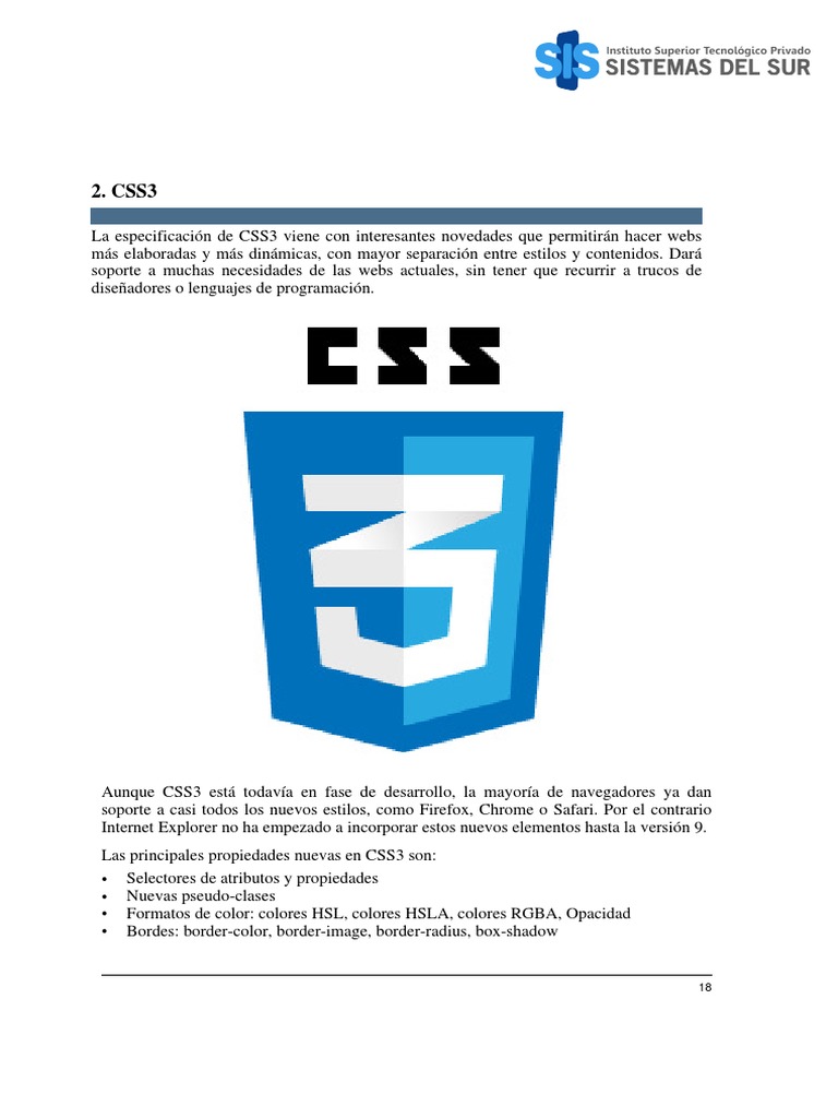 Ejemplos de Practica CSS3 PDF | PDF | Hojas de estilo en cascada ...