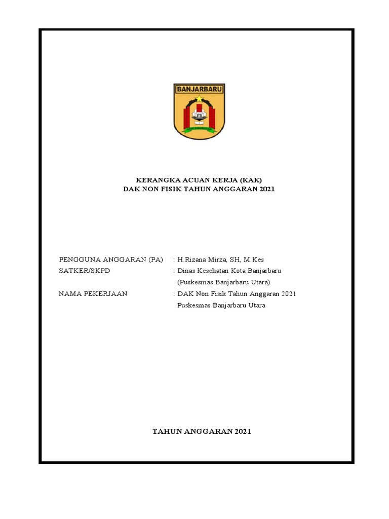 Format KAK 2021 | PDF