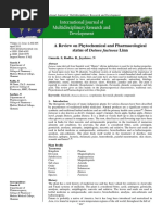 Cacana: Medicinal Uses in Mozambique | PDF